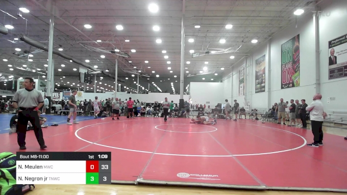 162 lbs Semifinal - Noah Meulen, Malvern Wrestling Club vs Nicky Negron ...