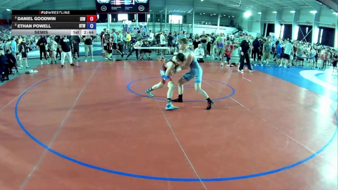 113 lbs Semis - Daniel Goodwin, Izzy Style Wrestling vs Ethan Powell ...