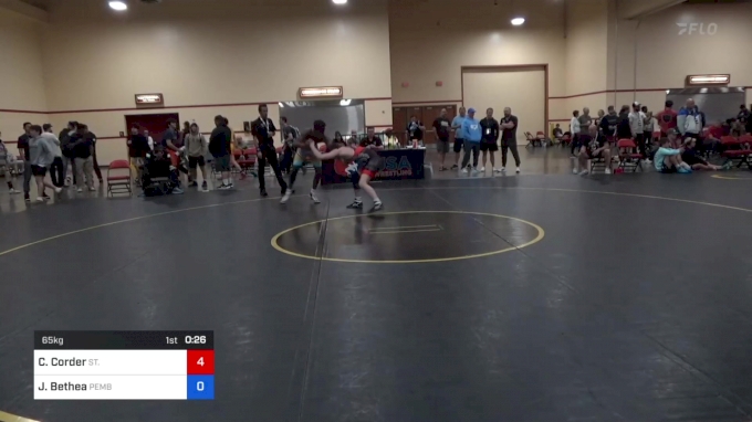 65 kg Rnd Of 128 - Cooper Corder, St. Charles WC vs Jaylen Bethea ...