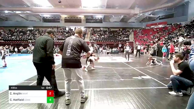 49 lbs Round Of 16 - Colton Anglin, Skiatook Youth Wrestling 2022-23 vs ...