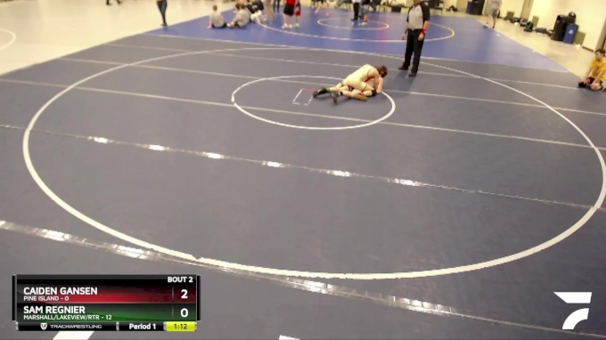 115 lbs Semis (4 Team) - Sam Regnier, Marshall/Lakeview/RTR vs Caiden ...