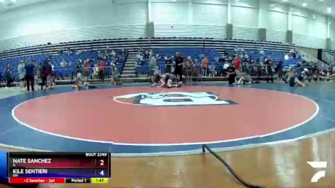 152 lbs Cons. Round 4 - Nate Sanchez, IL vs Kile Sentieri, OH
