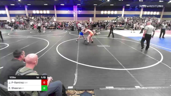 123 lbs Round Of 32 - Joseph Pavlov-Ramirez, Bay Area Dragons WC vs Ej ...