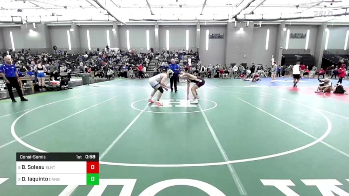 182 lbs Consolation - Brayden Soleau, East Lyme/Norwich Tech vs Dominic ...