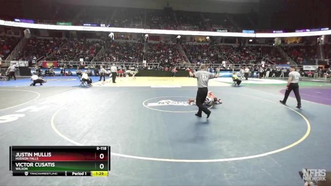 II-118 lbs Champ. Round 1 - Victor Cusatis, Wilson vs Justin Mullis ...