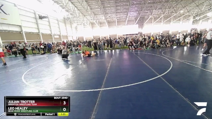 135 lbs Cons. Round 1 - Julian Trotter, Brighton Wrestling Team vs Leo ...