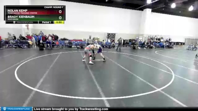 125-130 lbs Champ. Round 1 - Nolan Kemp, Team Nazar Training Center vs ...