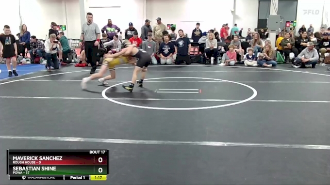 76 lbs Round 5 (8 Team) - Sebastian Shine, POWA vs Maverick Sanchez ...