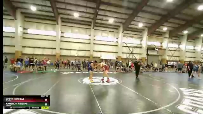 171 lbs Champ. Round 1 - Jimmy Runnels, Alaska vs Kameron Arizumi, Hawaii