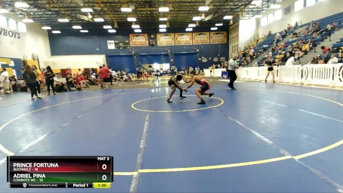 144 lbs Round 6 (8 Team) - Prince Fortuna, Buchholz vs Adriel Pina ...