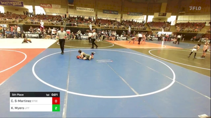 50 lbs 5th Place - Carter Shanley-Martinez, Steel City Reloaded WC vs ...