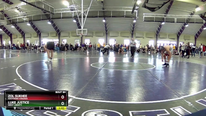 197 lbs Champ. Round 1 - Luke Justice, West Liberty vs Zol Sukhee ...