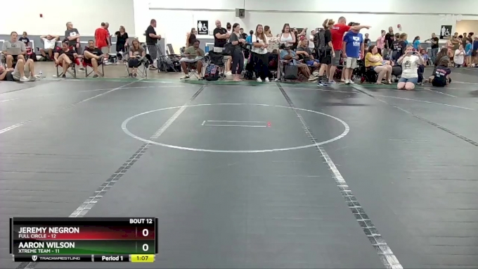 132 lbs Round 3 (8 Team) - Jeremy Negron, Full Circle vs Aaron Wilson ...