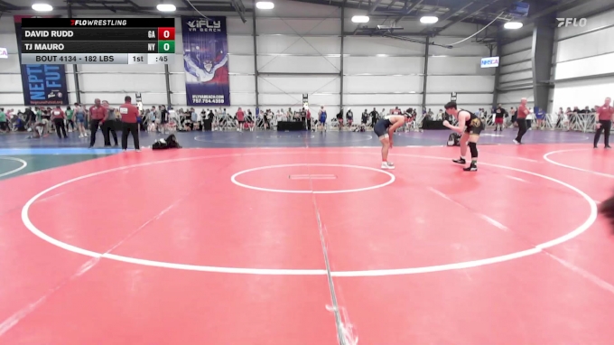 182 lbs Consi Of 64 #2 - David Rudd, GA vs Tj Mauro, NY