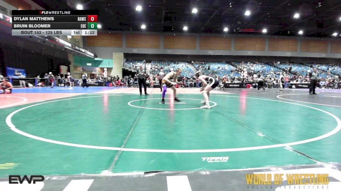 125 lbs Round Of 16 - Dylan Matthews, RAWC vs Bruin Bloomer, Eastern ...