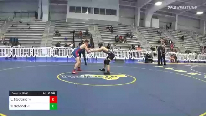182 lbs Consolation - Lucas Stoddard, OH vs Nathan Schobel, ME