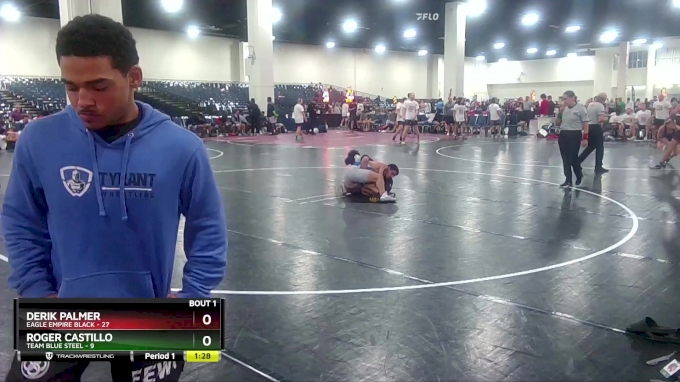 150 lbs Finals (2 Team) - Derik Palmer, Eagle Empire Black vs Roger ...