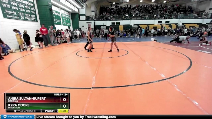 124 lbs Cons. Round 2 - Kyra Moore, Middleton vs Amira Sultan-Rupert ...