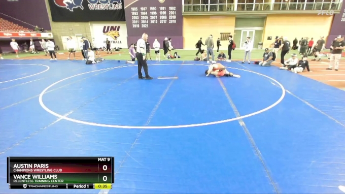 138 lbs Cons. Round 6 - Vance Williams, Relentless Training Center vs ...