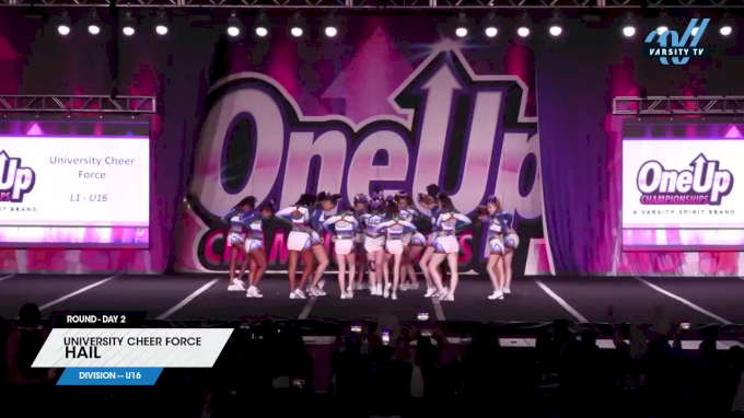 University Cheer Force - Hail [2023 L1 - U16 Day 2] 2023 One Up Grand ...
