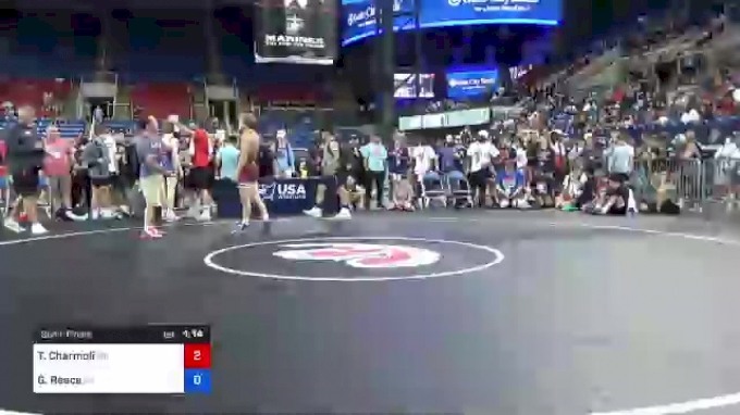 132 lbs Semifinal - Tyson Charmoli, Minnesota vs Garrett Reece, Colorado