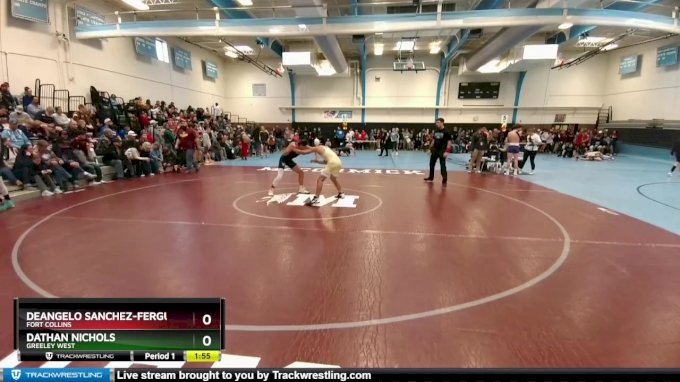 136-138 lbs Round 1 - Dathan Nichols, Greeley West vs DeAngelo Sanchez ...