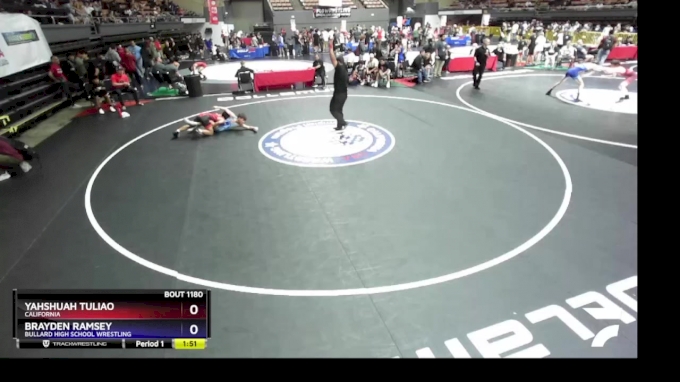 113 lbs Champ. Round 1 - YahShuah Tuliao, California vs Brayden Ramsey ...