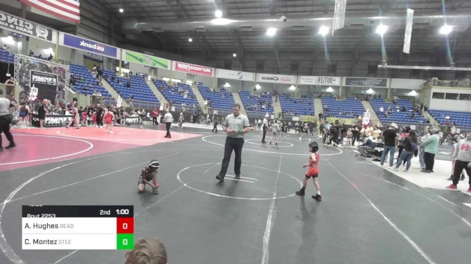 46 lbs 2nd Place - Ali Hughes, Ready RP Nationals Wrestling Team vs ...