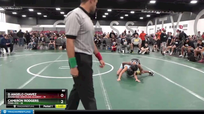 60 lbs Round 3 (8 Team) - D Angelo Chavez, Roundtree Wrestling Academy ...