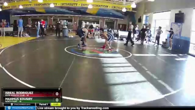 152 lbs Round 5 (8 Team) - Maximus Kousiry, North Port vs Isreal ...