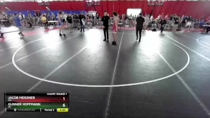 220 lbs Champ. Round 1 - Jacob Meissner, MN vs Gunner Hoffmann, WI