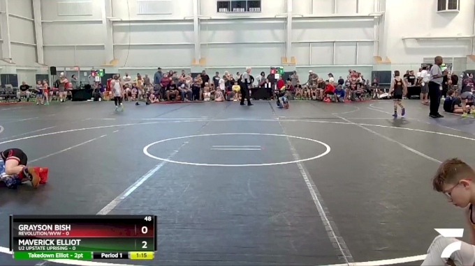 48 lbs Round 5 (8 Team) - Grayson Bish, Revolution/WVW vs Maverick ...
