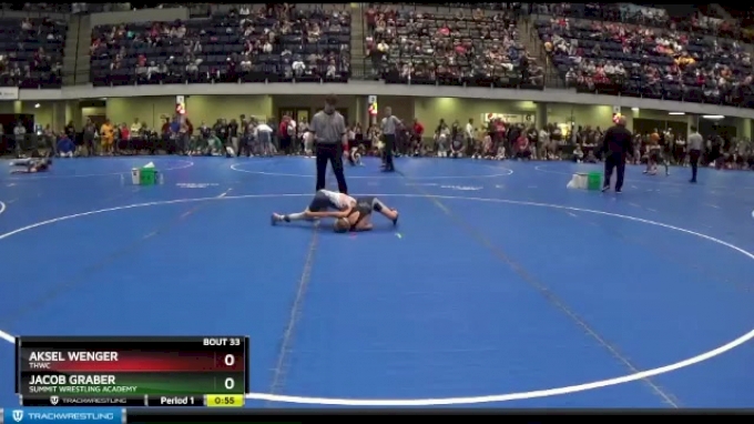 65 lbs Quarterfinal - Jacob Graber, Summit Wrestling Academy vs Aksel ...