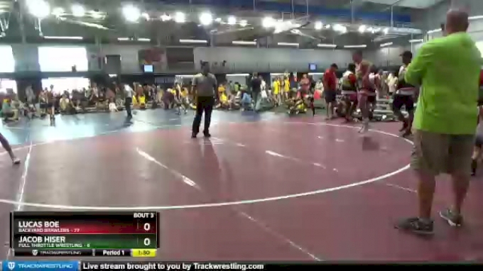140 lbs Round 1 (8 Team) - Lucas Boe, Backyard Brawlers vs Jacob Hiser ...