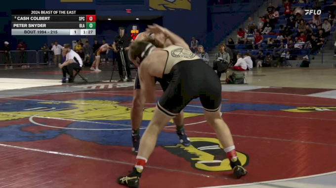 215 lbs 1st Place Match - Cash Colbert, St Paul VI Catholic vs Peter ...