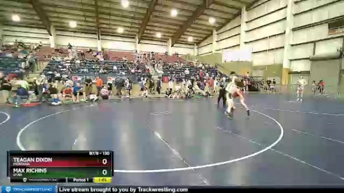 130 lbs Quarterfinal - Teagan Dixon, Montana vs Max Richins, Utah