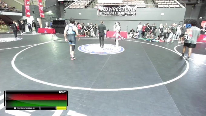 150 lbs Cons. Semi - Dimetry Molina, Rough House Wrestling vs Enrique ...