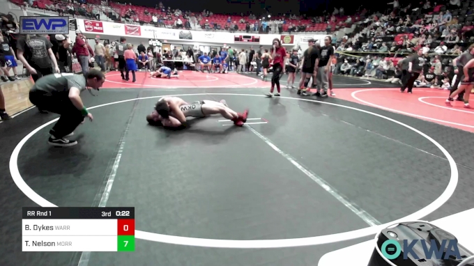 155 lbs Rr Rnd 1 - Devon Mannon, Gore Pirates Youth Wrestling vs Dawson ...