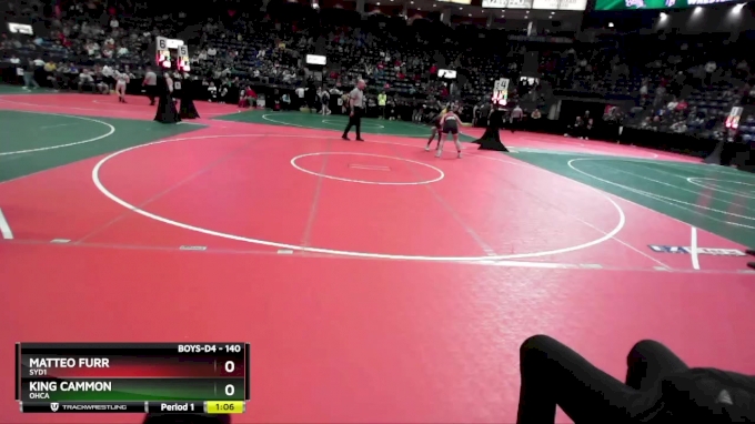 140 lbs Champ. Round 1 - Matteo Furr, SYD1 vs King Cammon, OHCA