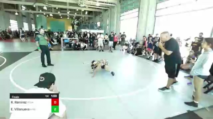 61 lbs Final - Riley Ramirez, Pounders WC vs Emanu Villanueva, Kingdom WC