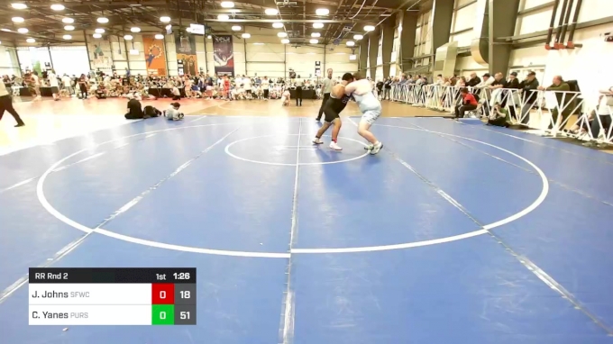 285 lbs Rr Rnd 2 - Jake Johns, Forge vs Christian Yanes, Pursuit ...