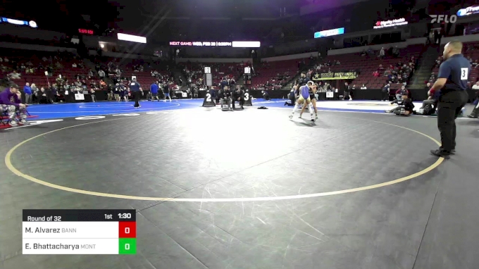 100 lbs Round Of 32 - Marissa Alvarez, Banning vs Eva Bhattacharya ...