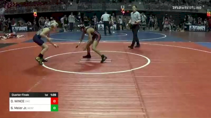 90 lbs Quarterfinal - DJ WINCE, Chaparral Wrestling Club vs Scott Meier ...