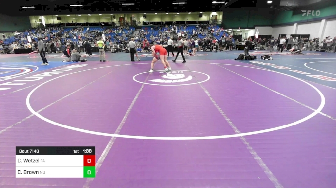 175 lbs Consi Of 32 #2 - Connor Wetzel, PA vs Carter Brown, MO