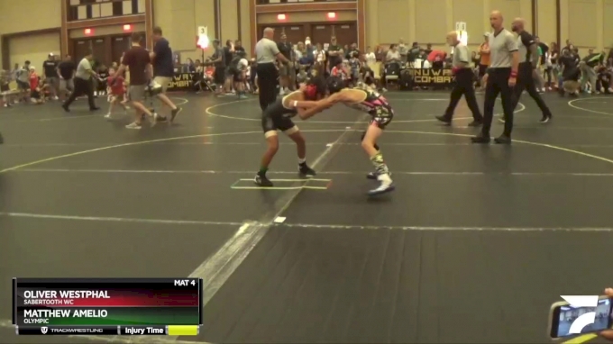 70 lbs Champ. Round 1 - Oliver Westphal, Sabertooth WC vs Matthew ...