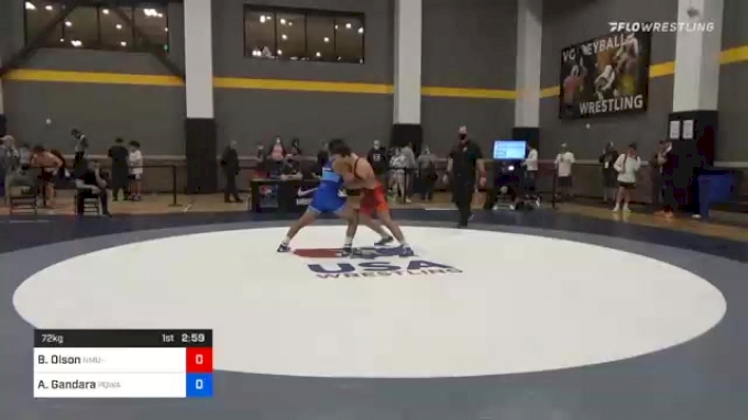 72 kg Consolation - Brody Olson, NMU-National Training Center vs Aaron ...