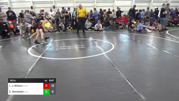 80 lbs Round 2 - Landon Lipscomb-Wilson, Black Iron Society vs Chase ...
