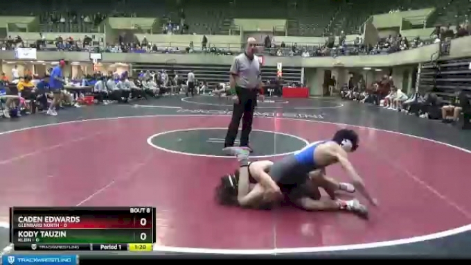 138 lbs Semis & 1st Wrestleback (8 Team) - Kody Tauzin, Klein vs Caden ...