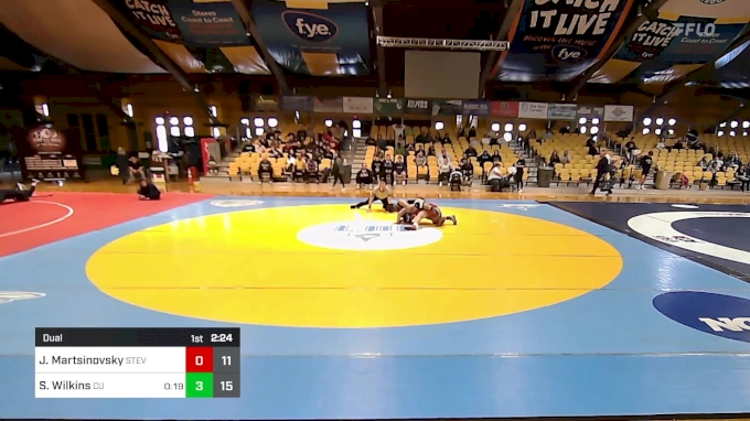 184 lbs Dual - Joel Martsinovsky, Stevens Institute Of Technology vs ...