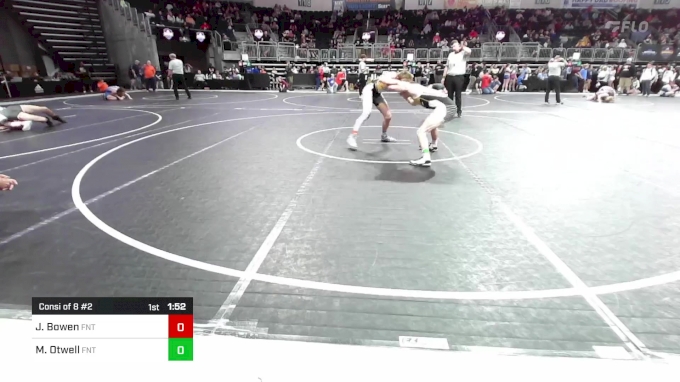 143 lbs Consi Of 8 #2 - Jacob Bowen, Florida National Team vs Maeson ...